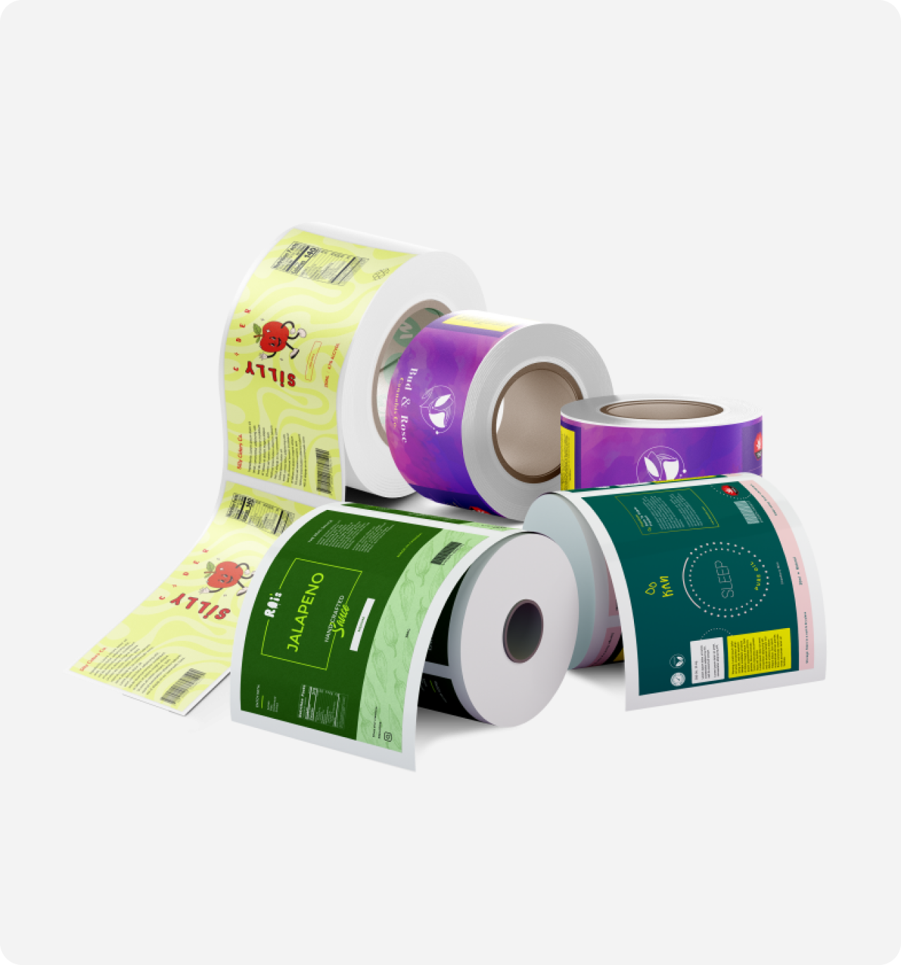 Order Custom Labels Online | Roll Label Printing | Willowpack